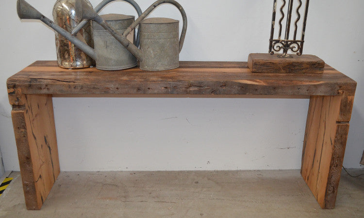 Recycled Baltic Pine Warehouse Collection Hall Table WA Made – General ...