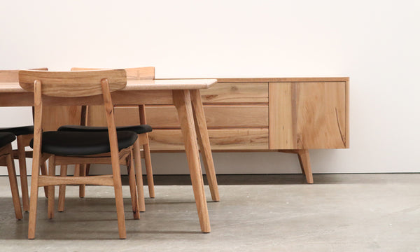 Sienna Solid Marri Timber Dining Table - Perth, WA – General Store ...